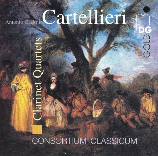 Cartellieri: Clarinet Quartets/Klocker, Consortium Classicum, Fromm ...