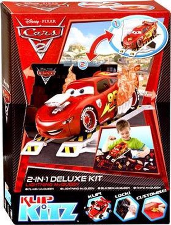 Disney Cars klipkitz deluxe - lightning mcqueen | bol.com