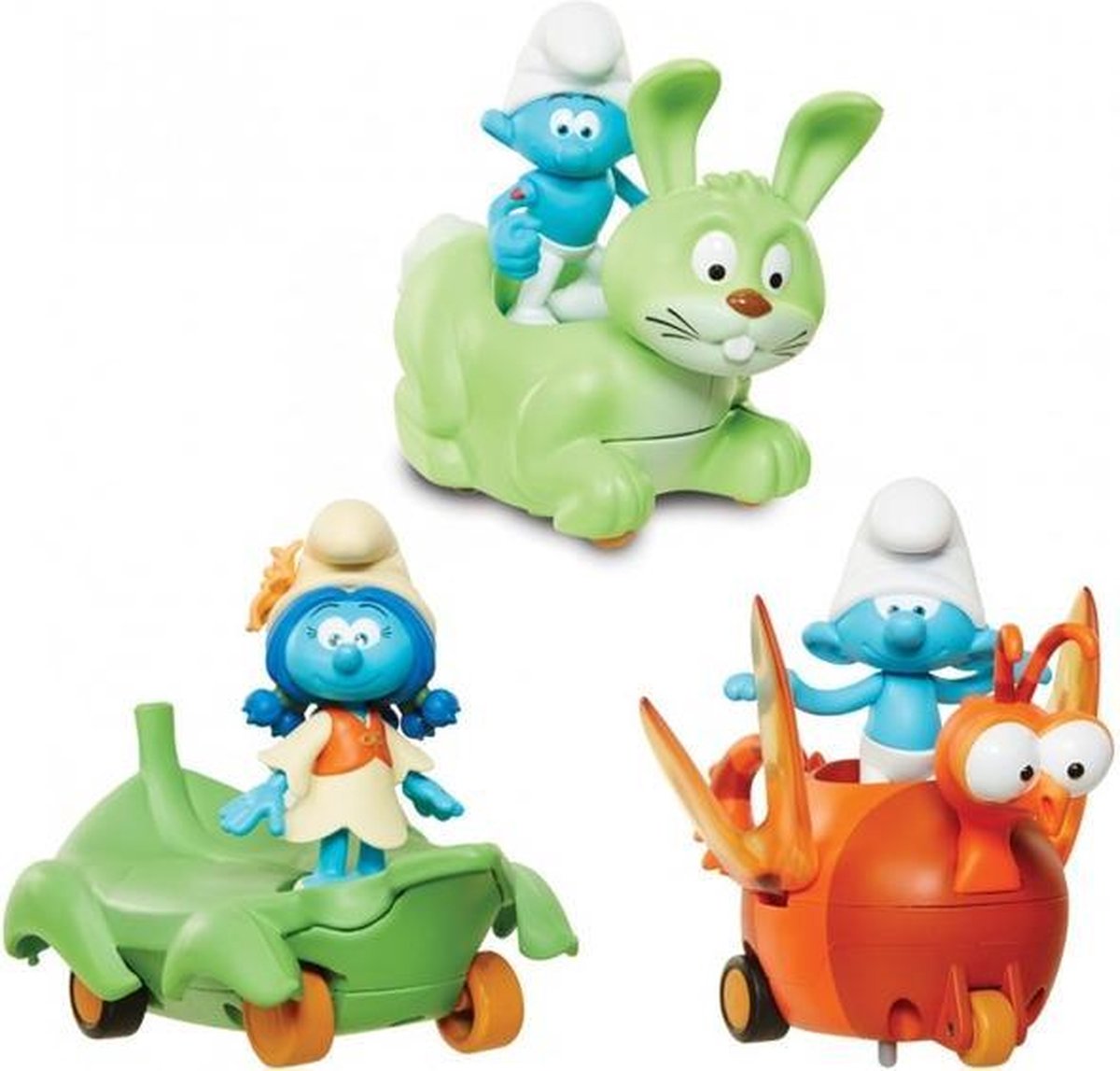 Smurfs The Lost Village Mushroom House Playset Brainy Smurf Figure Andi