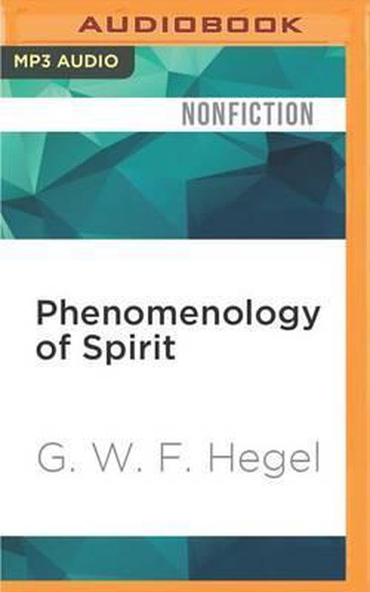 Phenomenology of Spirit, G W F Hegel | 9781522694656 | Boeken | bol.com