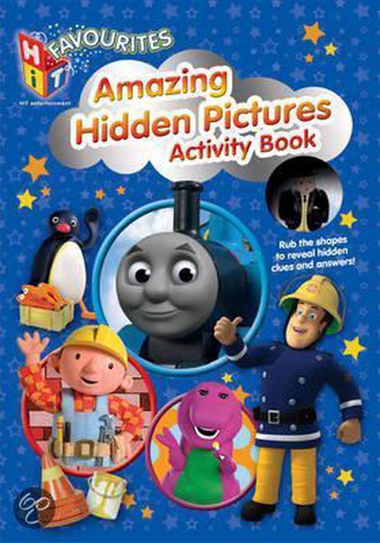 Hit Favourites Amazing Hidden Pictures Activity Book | 9781405251563 ...