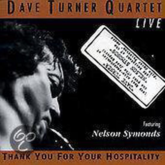 Live Featuring Nelson Symonds, Dave -quartet- Turner | CD (album ...