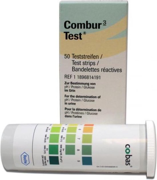Urine teststrips van Roche Combur 6 test | bol