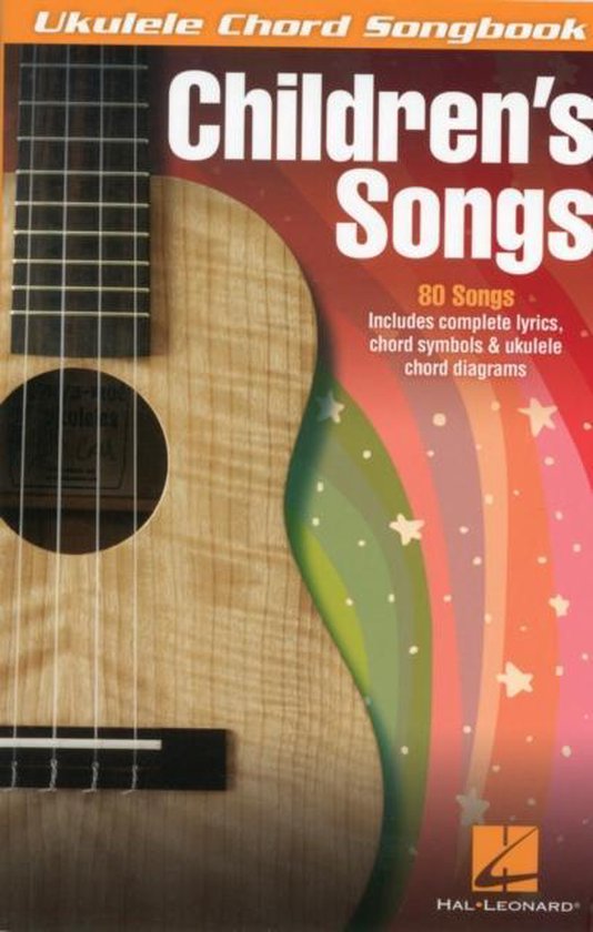 Childrens Songs Ukulele Chord Songbook, Hal Leonard Publishing ...