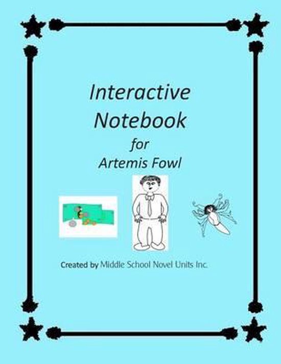 Interactive Notebook for Artemis Fowl, Middle School Novel Units Inc ...