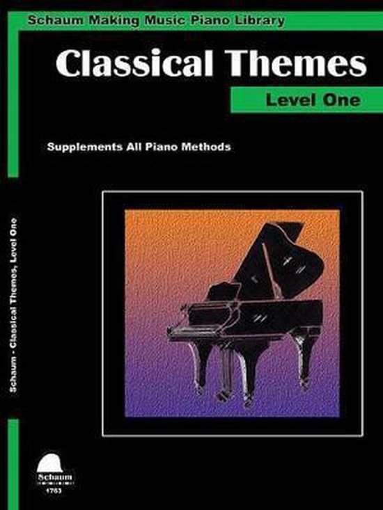 Classical Themes Level 1, Schaum | 9781629060958 | Boeken | bol