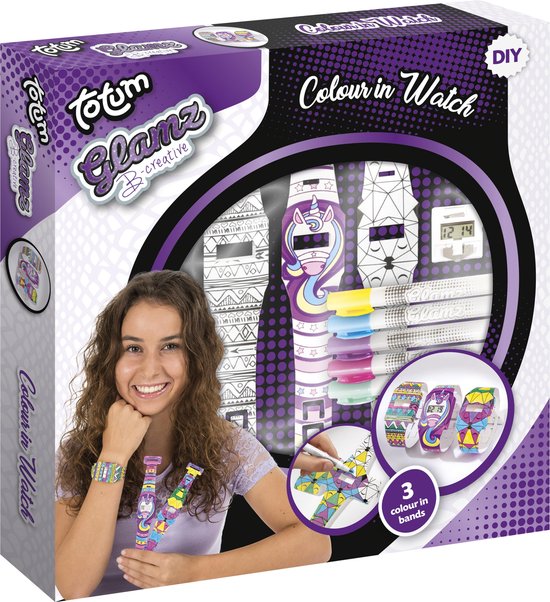 Totum Glamz Colour in Watch - ontwerpset - design je eigen horloges | bol