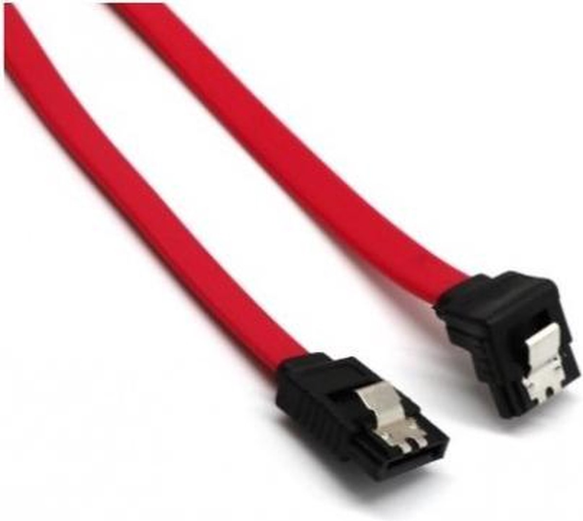 SATA naar SATA Serial ATA Kabel met Rechte Hoek 30 cm | bol.com