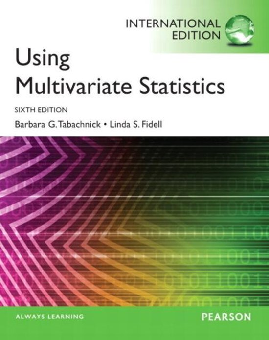 Using Multivariate Statistics | 9780205890811 | Barbara Tabachnick | Boeken | bol