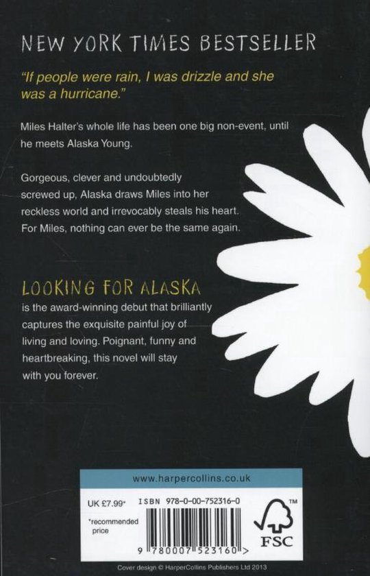 bol.com | Looking for Alaska, John Green | 9780007523160 | Boeken
