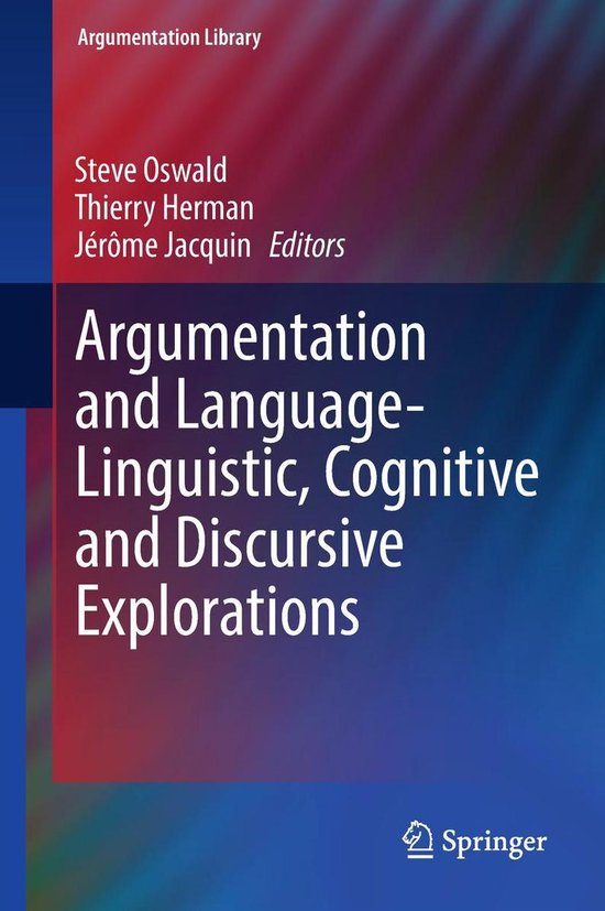 Argumentation Library 32 - Argumentation and Language — Linguistic ...