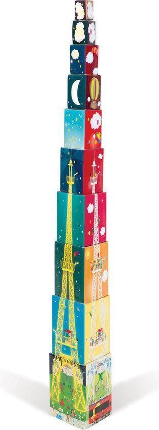 Janod Stapeltoren Eiffeltoren | bol.com