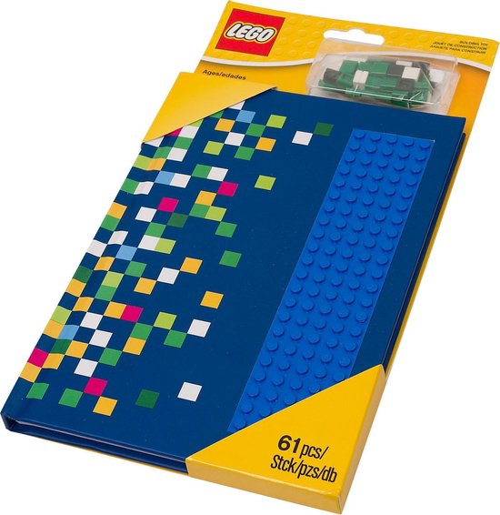 LEGO Notebook with Studs | bol