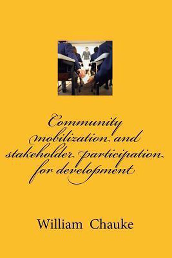 Community Mobilization and Stakeholder Participation for Development ...