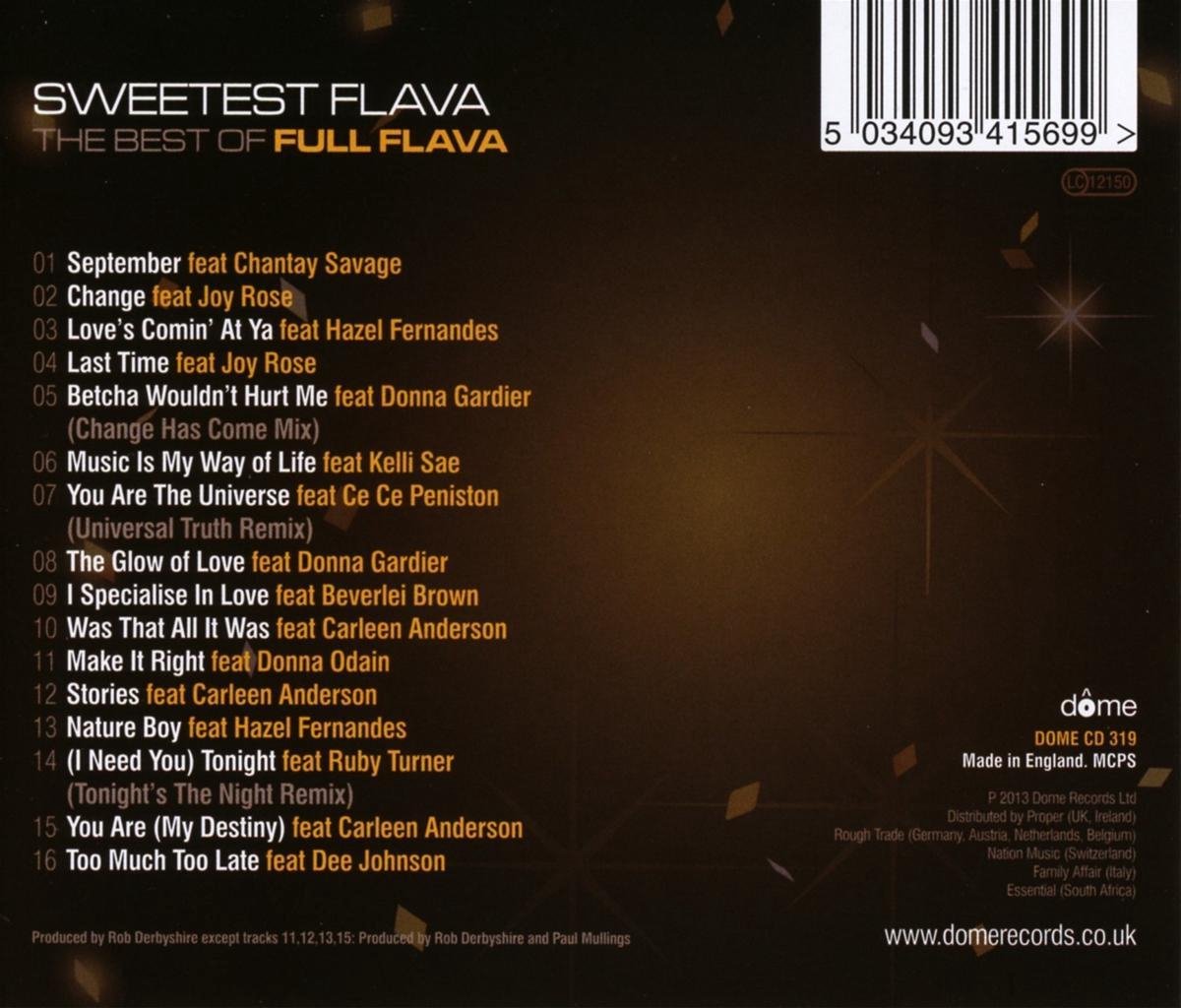 Sweetest Flava - The Best Of, Full Flava | CD (album) | Muziek | bol.com