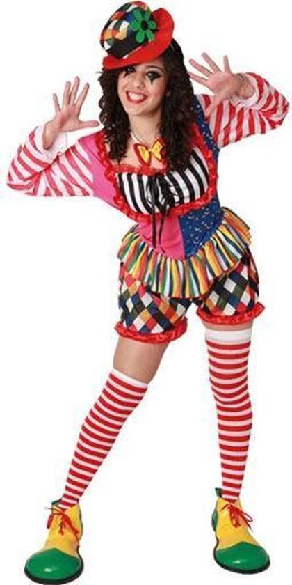 Clowns pak voor dames - onesize (maat 36-40) | bol.com