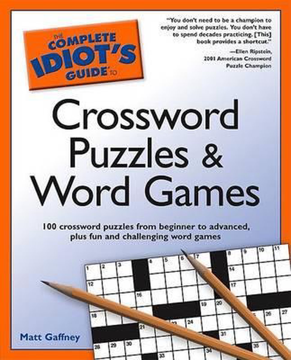 Crossword Puzzles & Word Games, Gaffney Matt | 9781592573912 | Boeken ...