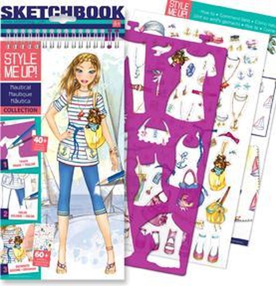 Style Me Up Schetsboek Nautical | bol.com