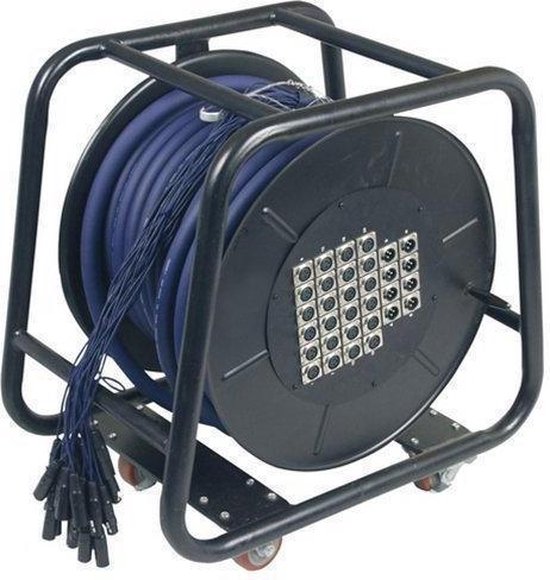 DAP Audio DAP Stagewheel met Multikabel, 24 in/8 uit, 30 meter Home ...