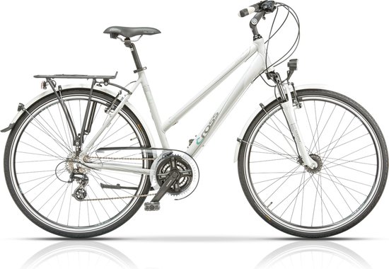 Cross Arena Lady dames toerfiets wit Framemaat 52 cm | bol
