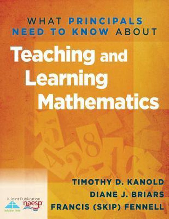 What Principals Need to Know about Teaching & Learning Mathematics ...