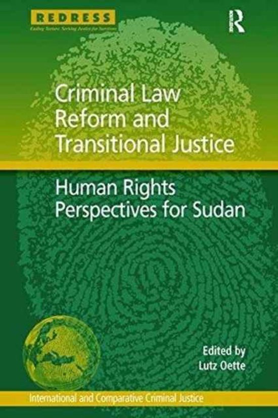 International and Comparative Criminal Justice- Criminal Law Reform and Transitional... | bol.com