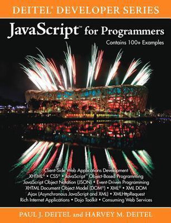 Deitel Developer Series - JavaScript for Programmers (ebook), Paul Deitel |... | bol.com