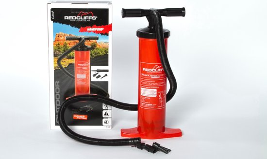 Redcliffs - Double action - handpomp voor luchtbed | bol.com