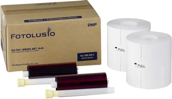 DNP DS-RX 1 Media Set 10x15 cm 2x 700 vel | bol.com