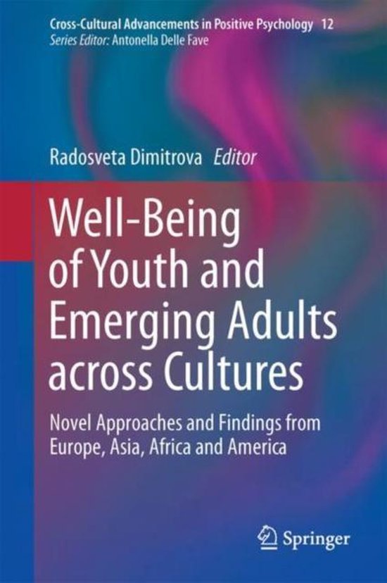 Well Being of Youth and Emerging Adults across Cultures | 9783319683621 ...