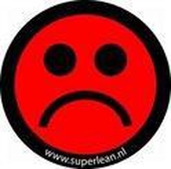 Magneet Smiley Rood | bol.com