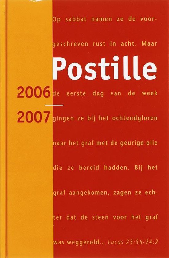 POSTILLE 58 (2006-2007), Auteurs Meerdere | 9789023919025 | Boeken | bol