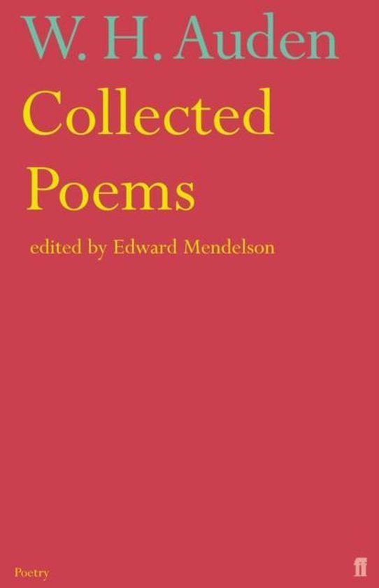 Collected Poems Auden, W H Auden | 9780571221448 | Boeken | bol