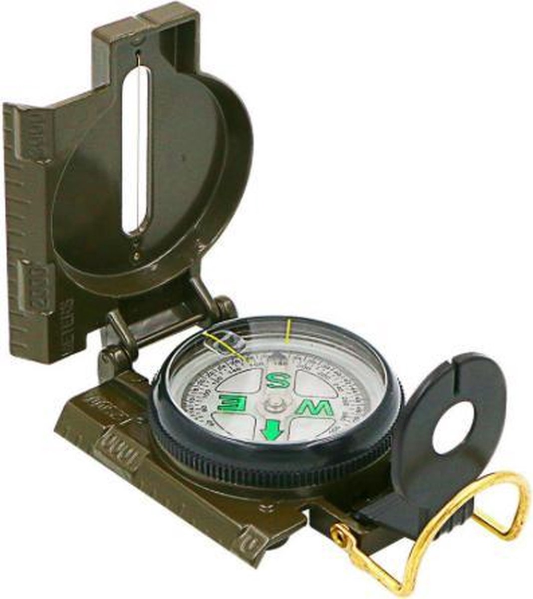 Metalen Kompas Outdoor met Loep en Liniaal | bol.com