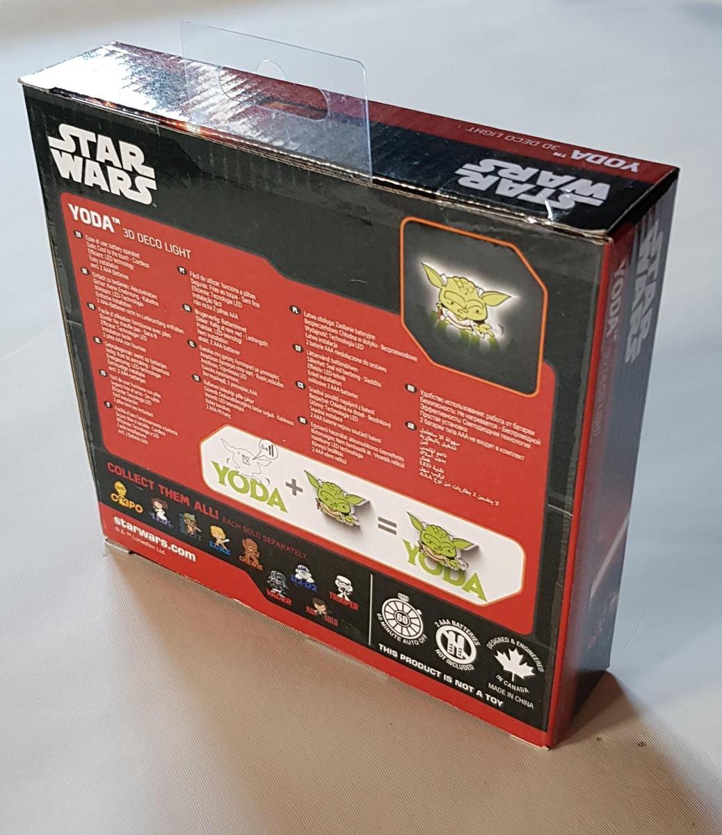 Star wars "Yoda" 3D LED Light mini series | bol.com