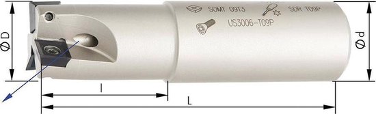Schachtfrees Z2, met IK, voor SOMT09 90°, D 20mm | bol