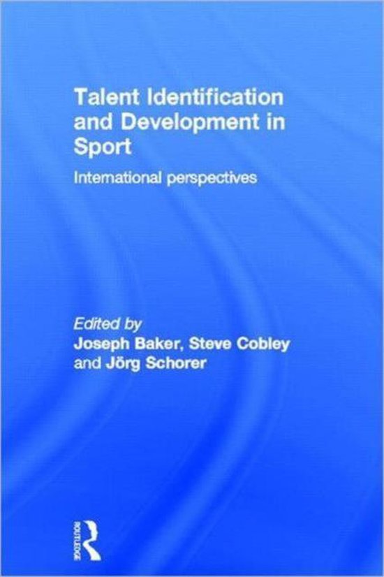 Talent Identification and Development in Sport | 9780415581608 | Boeken ...