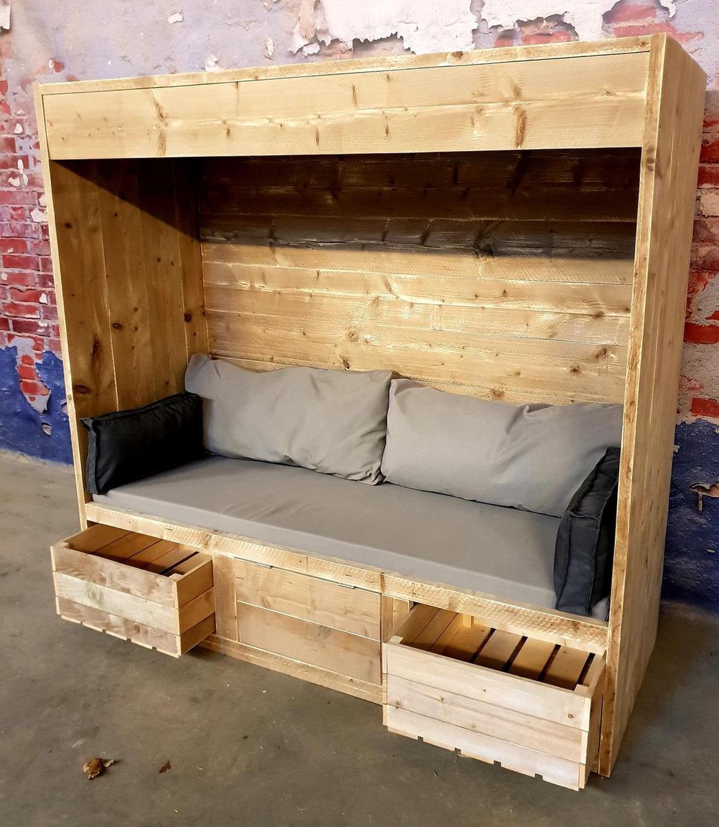 strandkorf steigerhout | bol.com