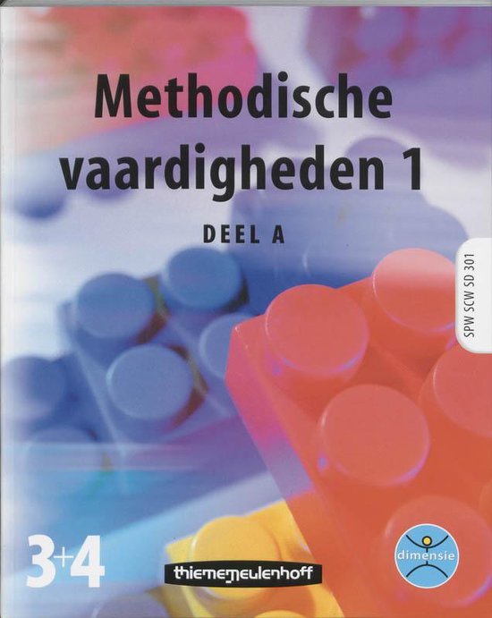 Dimensie 301 Methodische vaardigheden 1 A | 9789023842323 | M. van ...