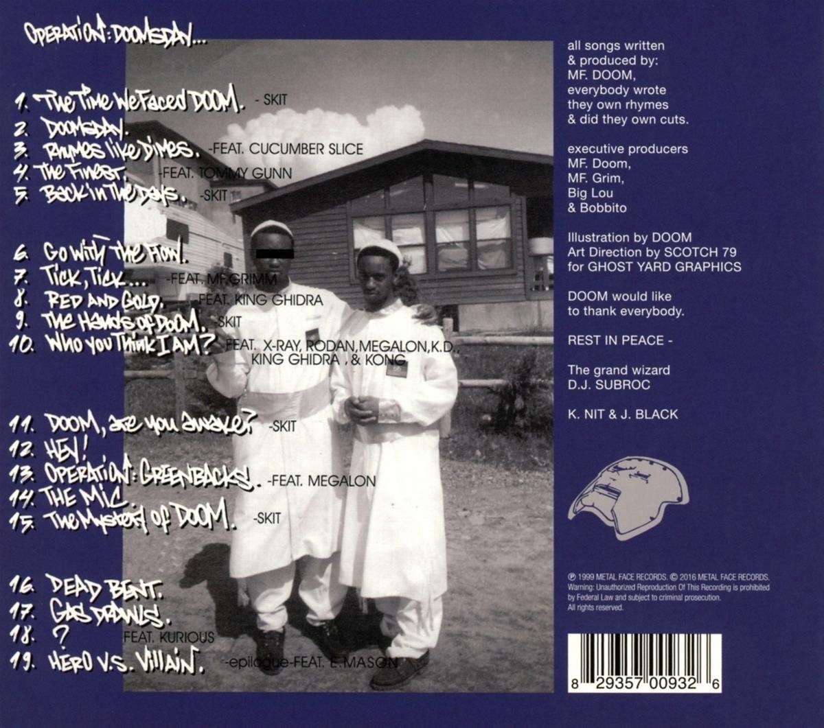 Operation: Doomsday, Mf Doom | CD (album) | Muziek | bol.com