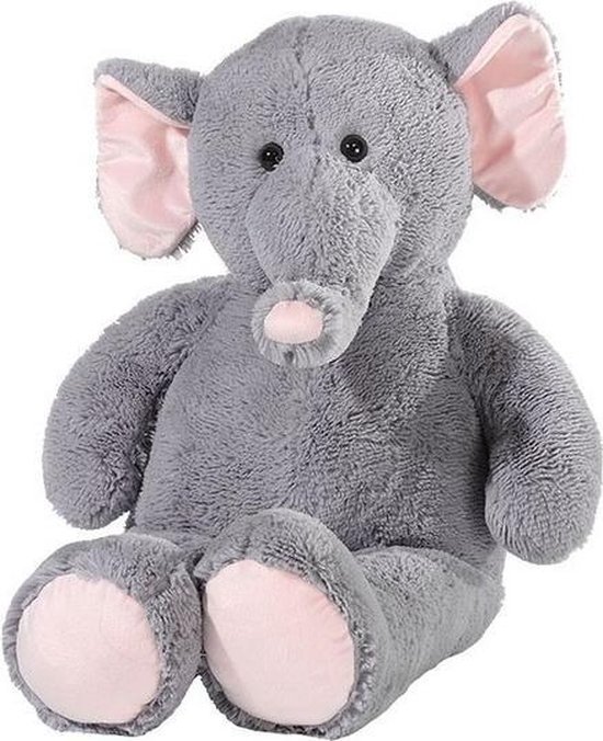 Grote grijze olifant knuffel 80 cm | bol