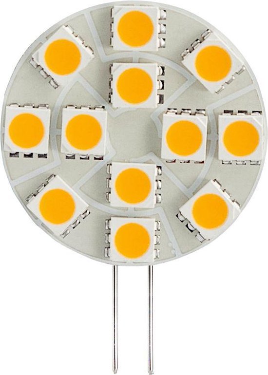 Led Spot 2pins G4 | 2 Watt | 12V - 2800K | Warm wit | bol