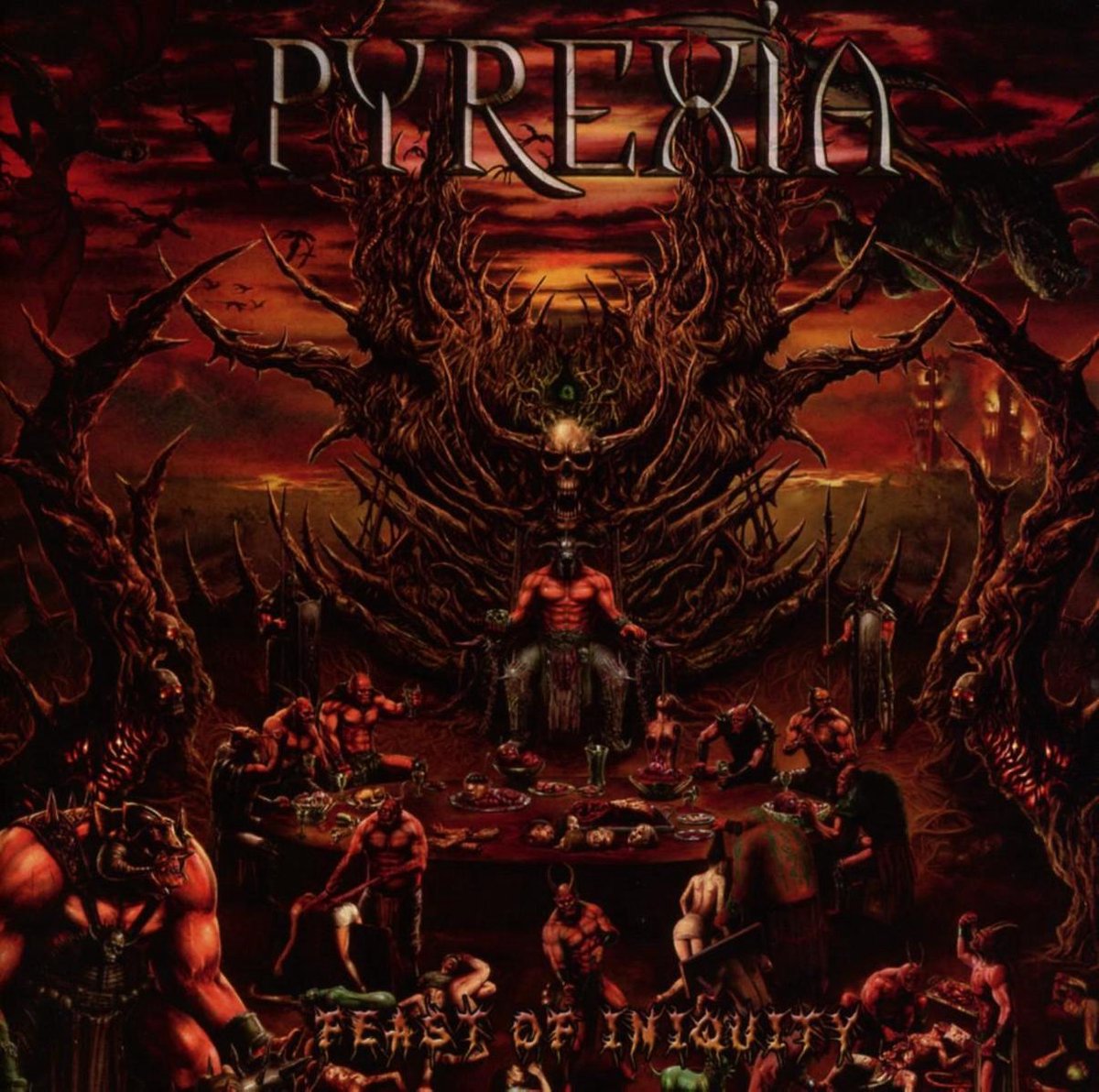 Feast Of Iniquity, Pyrexia | CD (album) | Muziek | bol.com
