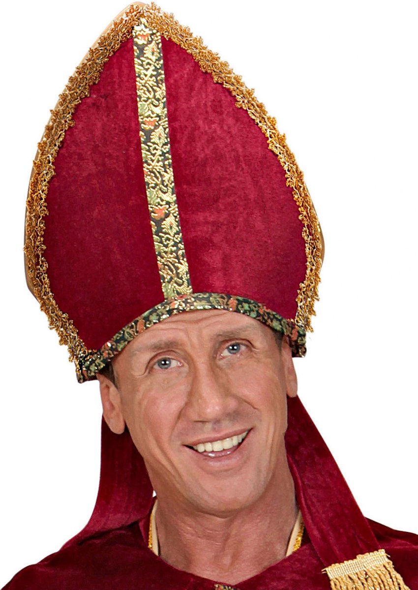 WIDMANN - Sinterklaas mijter voor volwassenen | bol.com