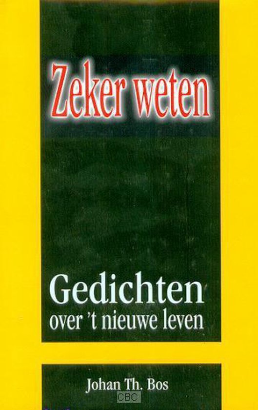 Zeker weten, Johan Th. Bos | 9789070998325 | Boeken | bol