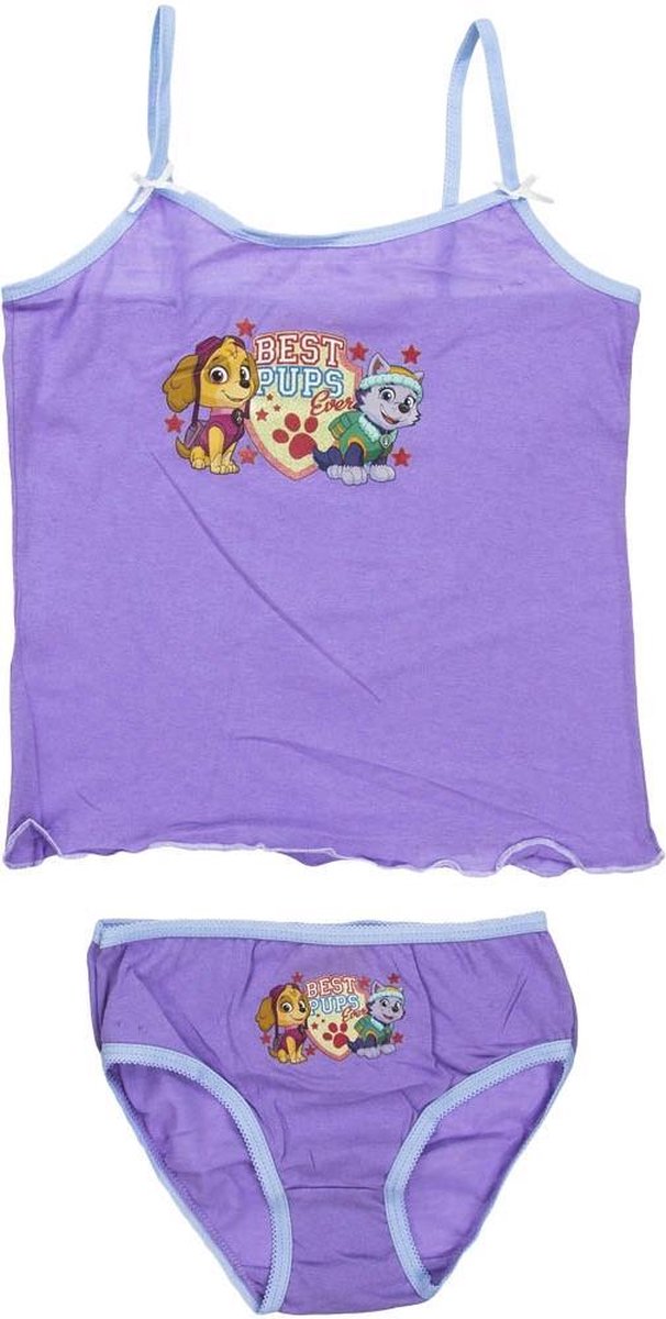 Paw Patrol Skye Paars Ondergoedset Maat 104 110