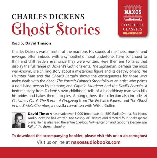 Ghost Stories, David Timson | CD (album) | Muziek | bol.com