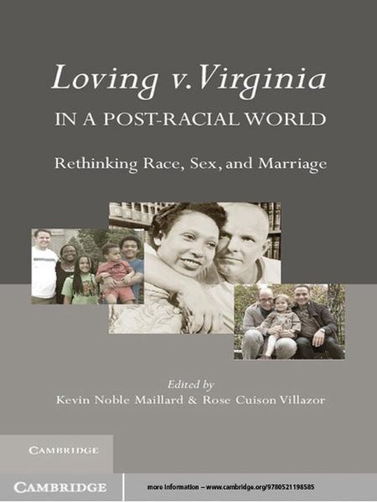 Loving v. Virginia in a Post-Racial World (ebook) | 9781139411011 ...
