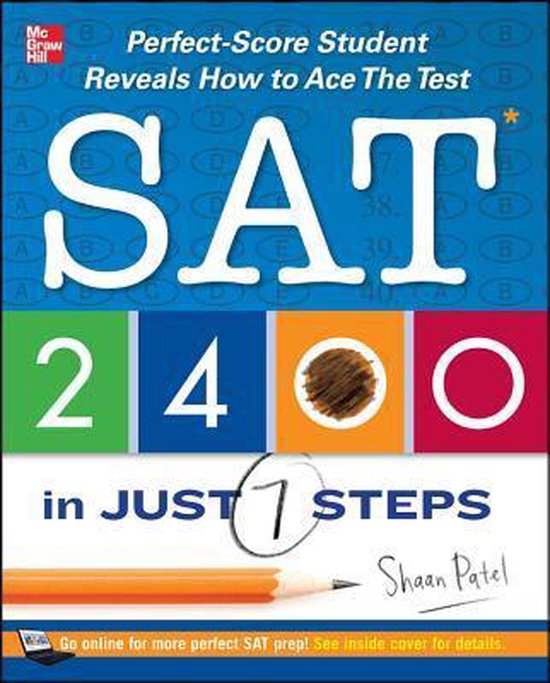 Sat 2400 In Just 7 Steps, Shaan Patel | 9780071780995 | Boeken | bol.com