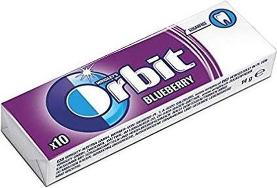 Wrigley's Orbit BlueBerry Kauwgom 30x10 | bol